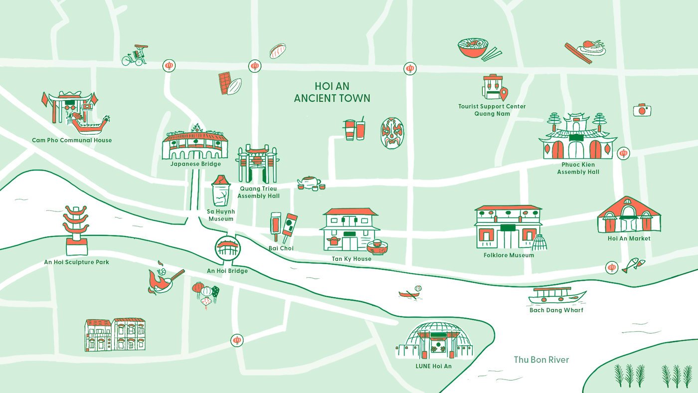 Hoi An Map: Your Ultimate Guide to Navigating Hoi An - YESD Authentic ...
