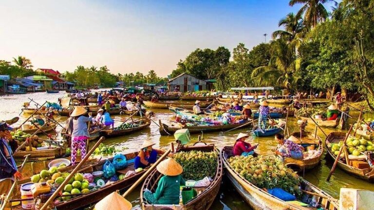 A Detailed Mekong Delta Map For Tourist: All Cities And Attractions ...