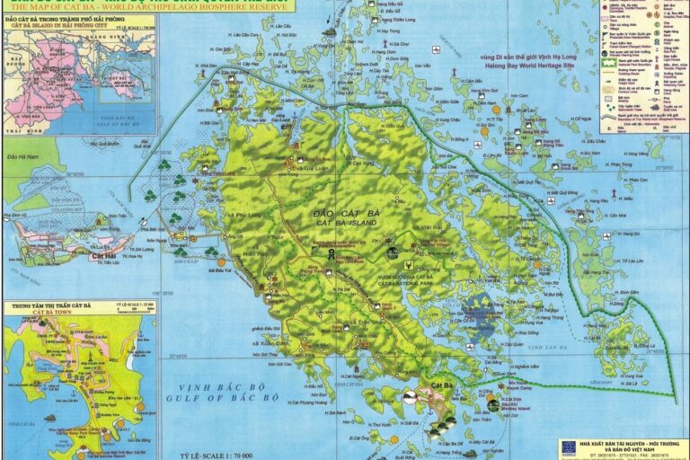 Cat Ba Map: Your Complete Guide To Exploring The Cat Ba – YESD ...